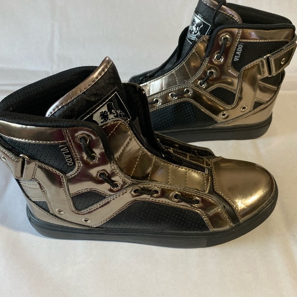 Vlado | Shoes | Vlado Gladiator 1 Atlas Metallic Fashion Sneakers ...